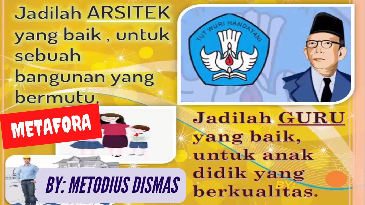 METAFORA PEMIKIRAN KI HADJAR DEWANTARA || DEMONSTRASI KONTEKSTUAL CGP ...