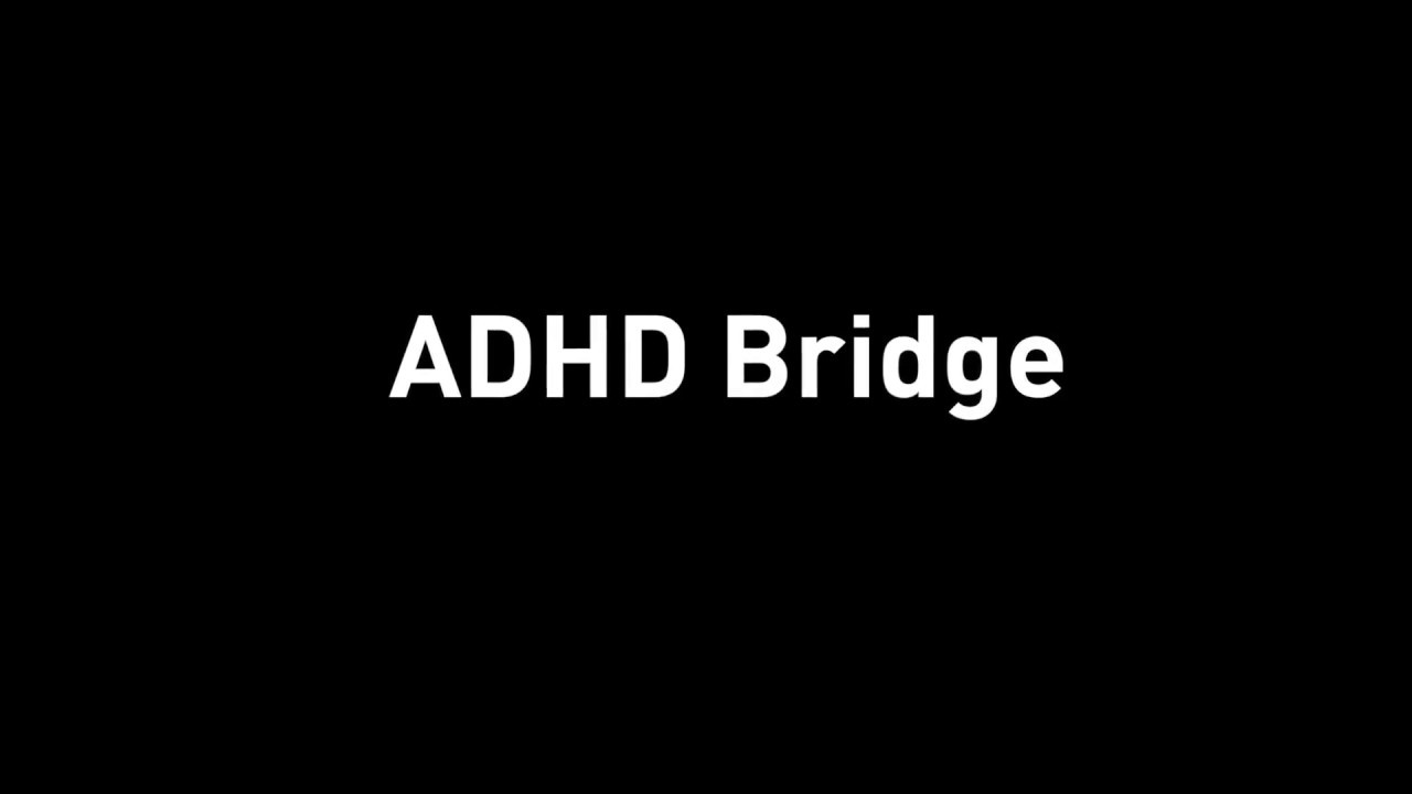 ADHD Bridge - YouTube