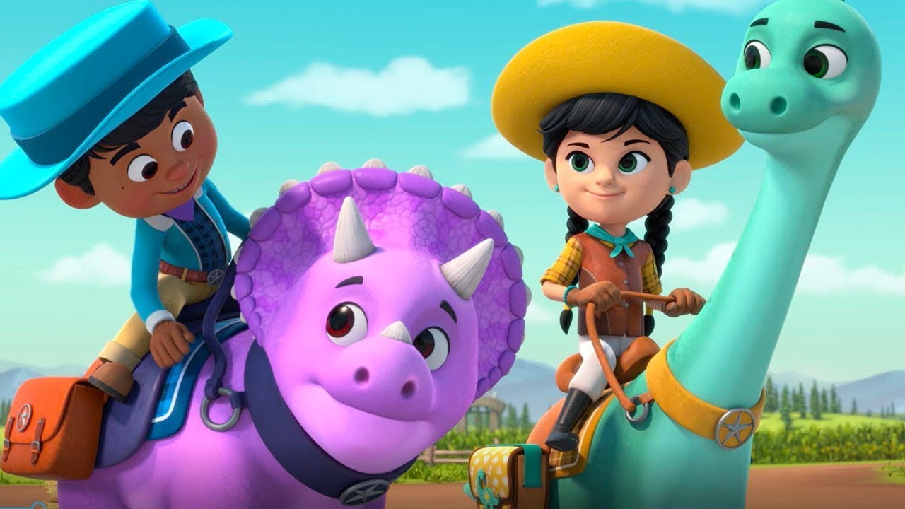 La familia viene primero clip 1 | Dino Ranch Español - YouTube