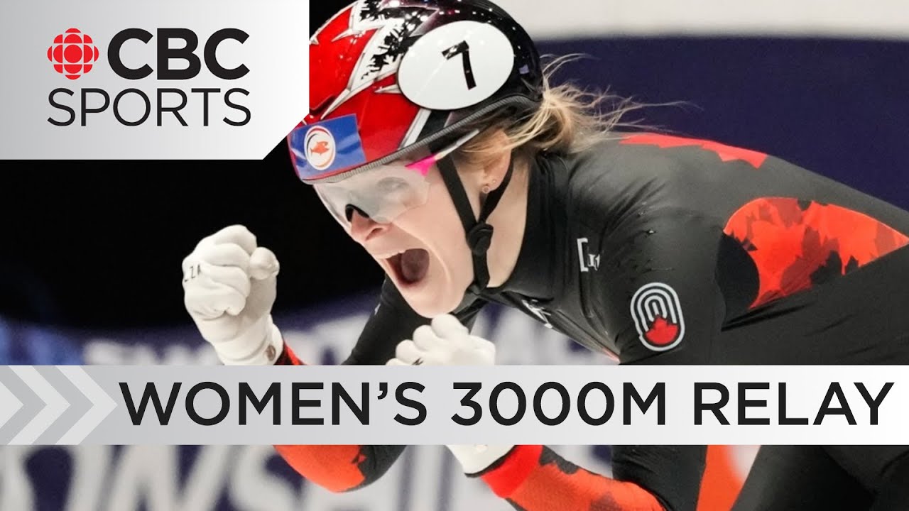 Canadian women's short track team claim World Tour 3,000m relay title ...