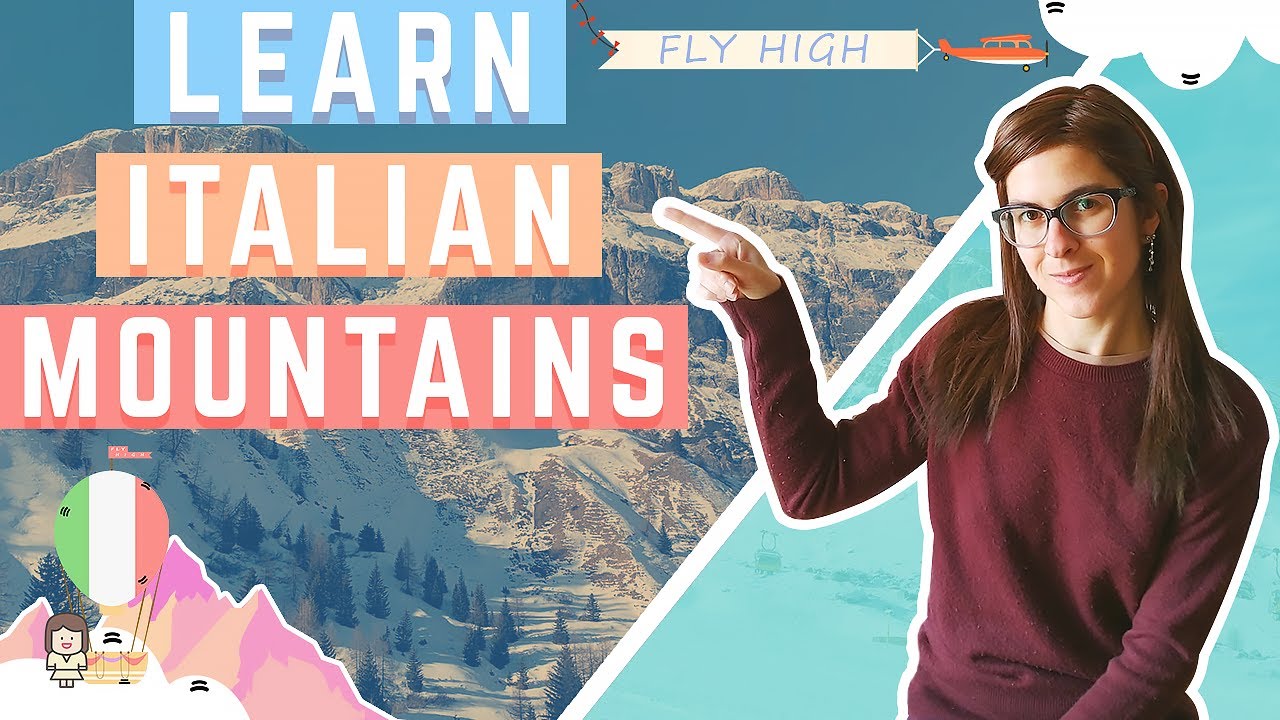 The mountains of Italy - Learn Italian Geography - Italian Reading ...