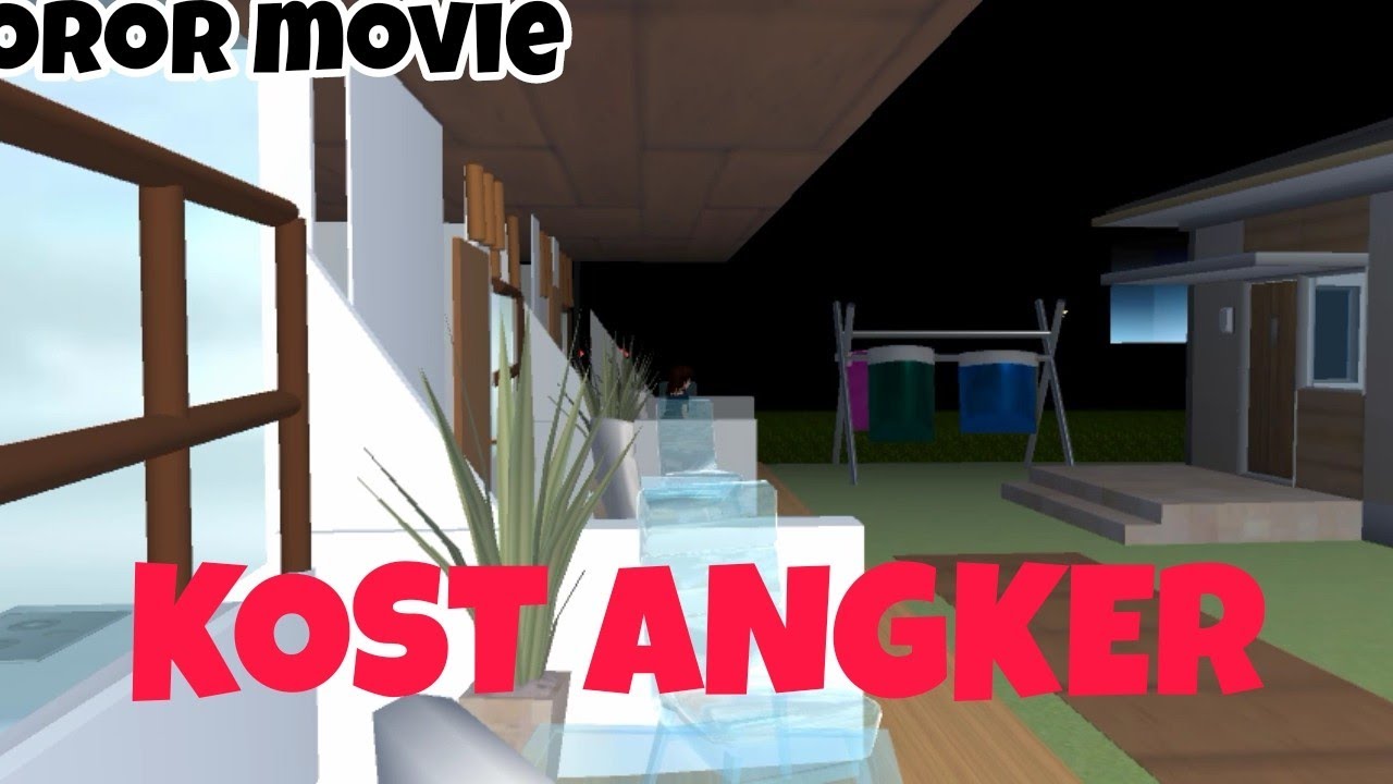 KOST ANGKER || sakura sakura school simulator horor movie - YouTube