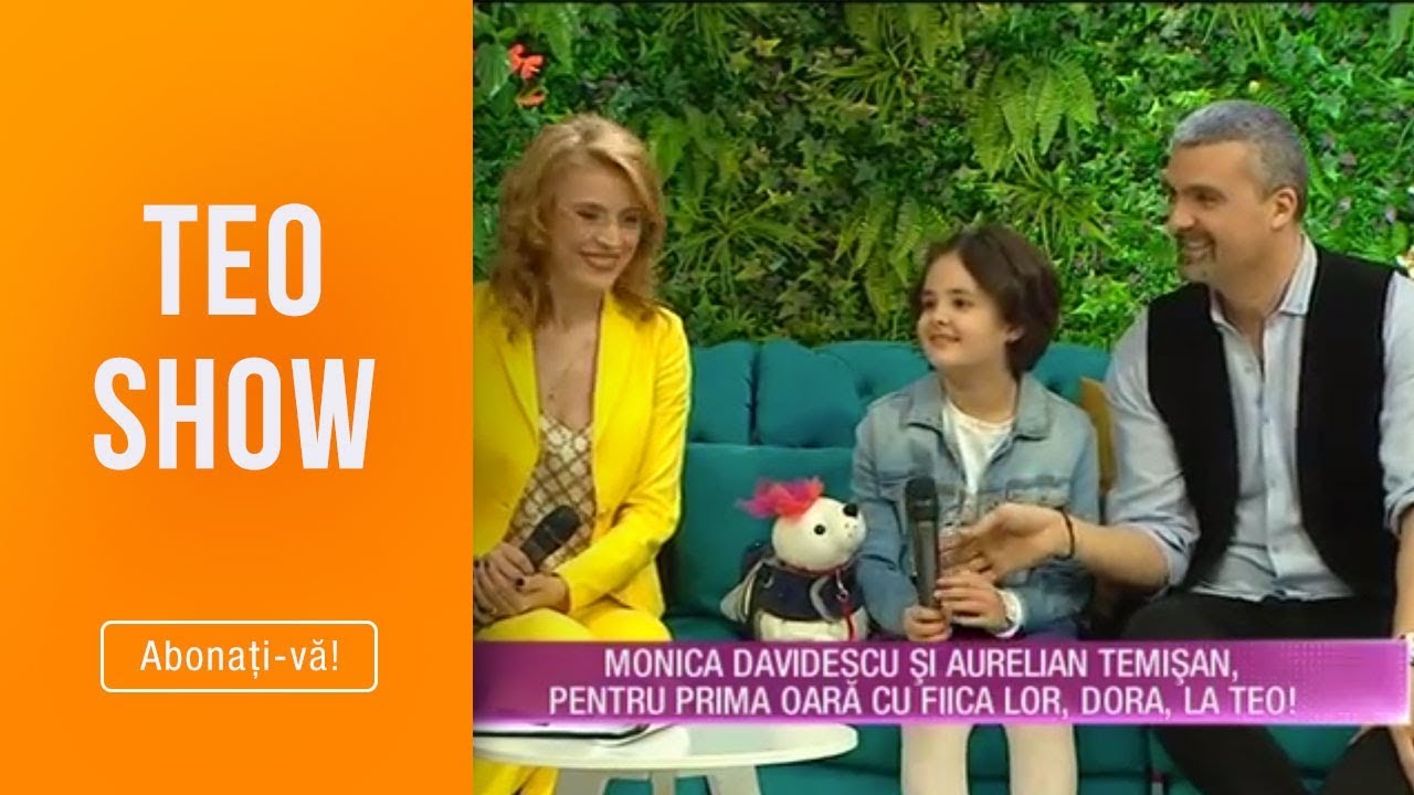 Teo Show(19.03.)-Monica Davidescu si Aurelian Temisan, pentru prima ...