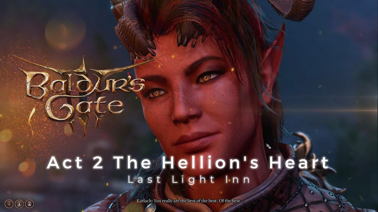 Baldur's Gate 3 Act 2 The Hellion's Heart - Dammon repairs Karlach's ...