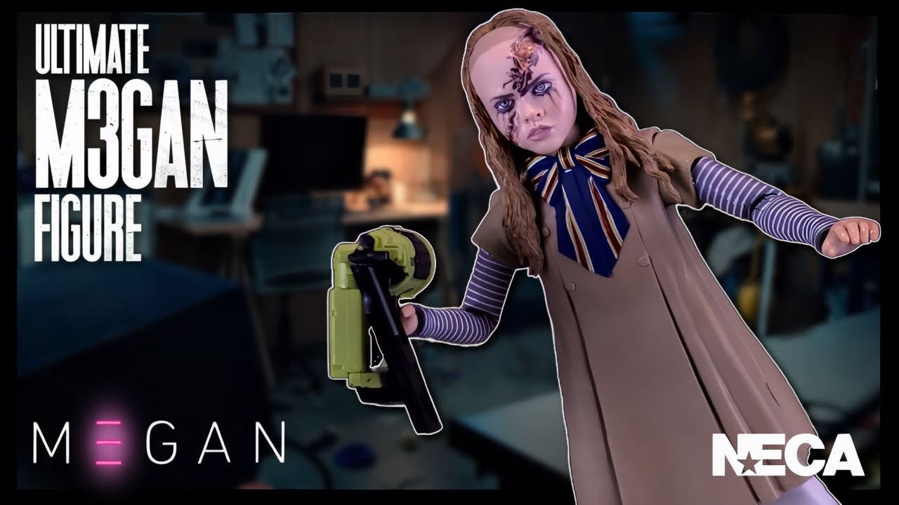 NECA M3GAN Ultimate M3GAN Figure | @TheReviewSpot - YouTube