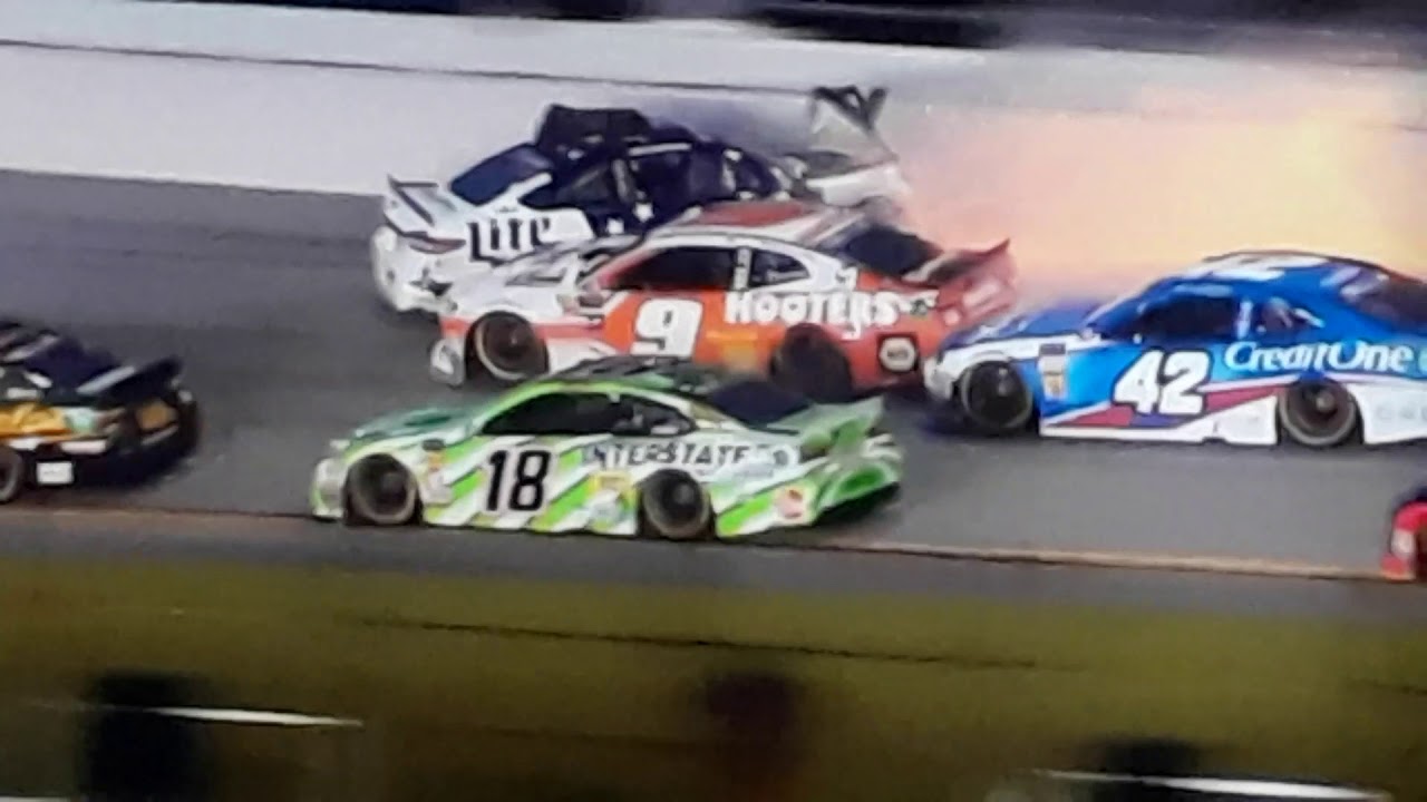 NASCAR Crash of the Year! At Daytona - YouTube