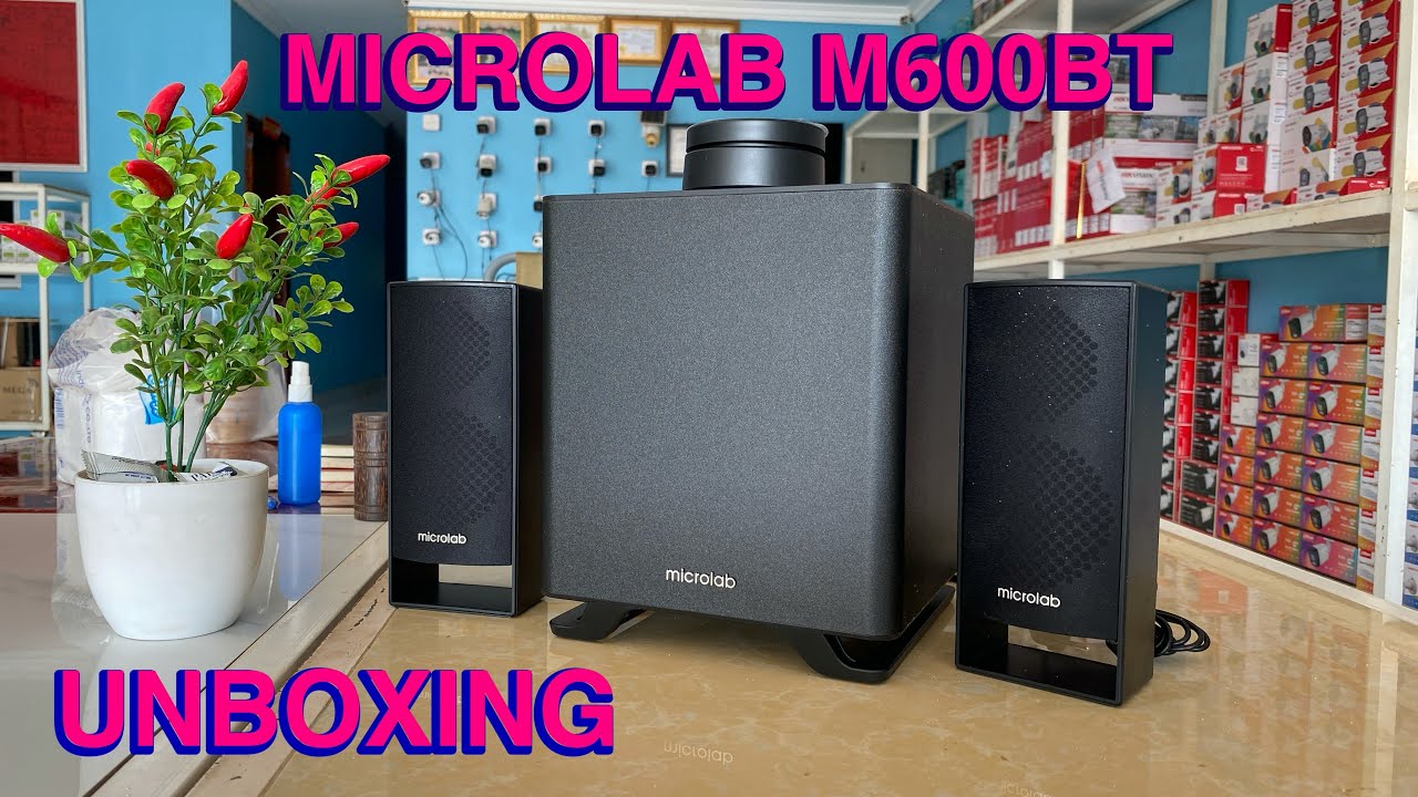 MICROLAB M600BT UNBOXING តេស្តសំឡេង 2025 - YouTube