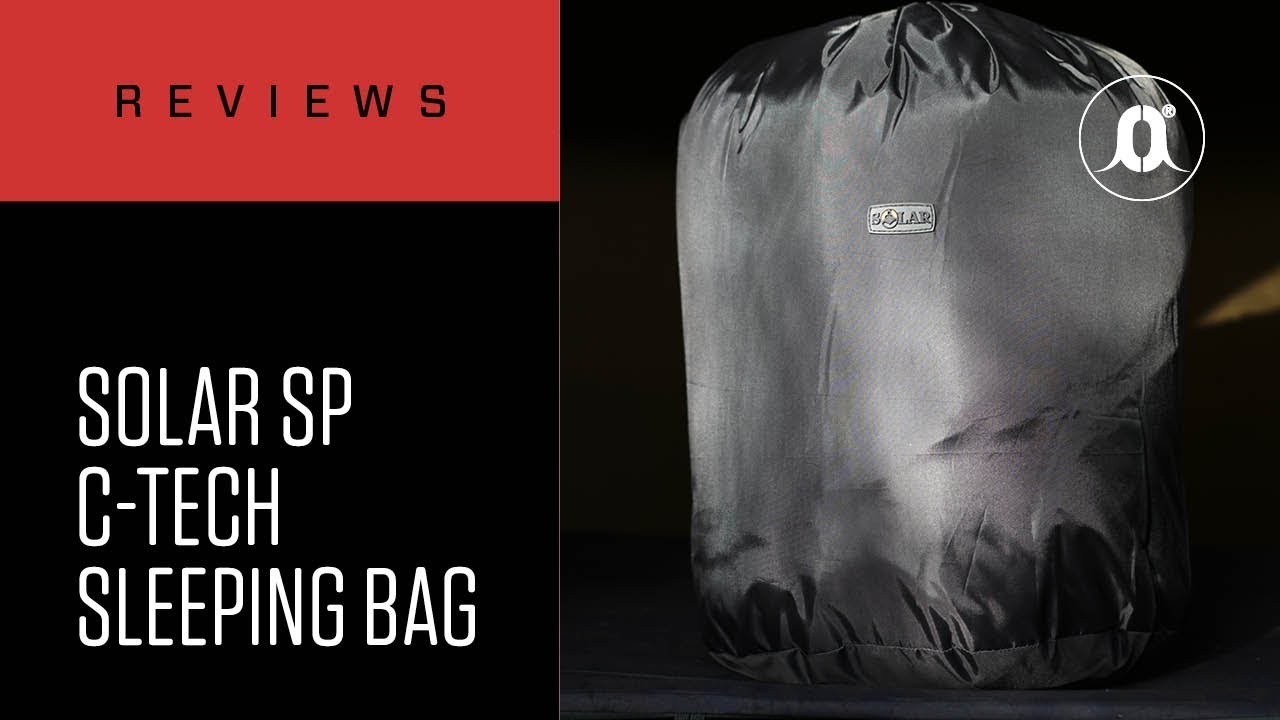 CARPologyTV - Solar SP C-Tech Sleeping Bag Review - YouTube