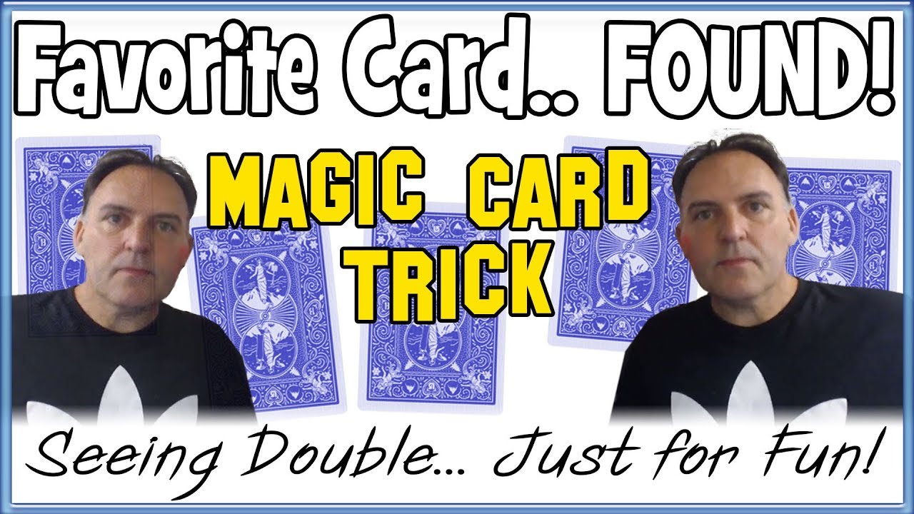 Chosen Playing Card Found by Magician | Close Up Card Trick | Fun Video ...