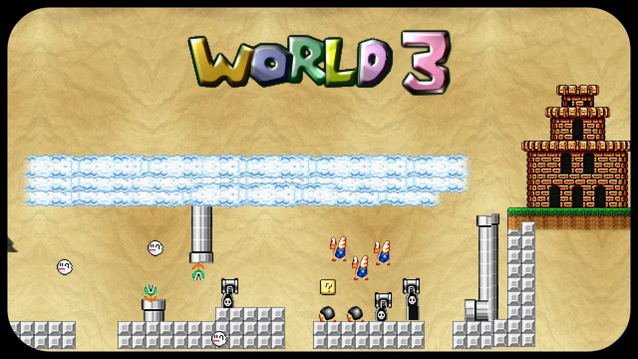 Mario Forever Turbo World (World 3) - YouTube
