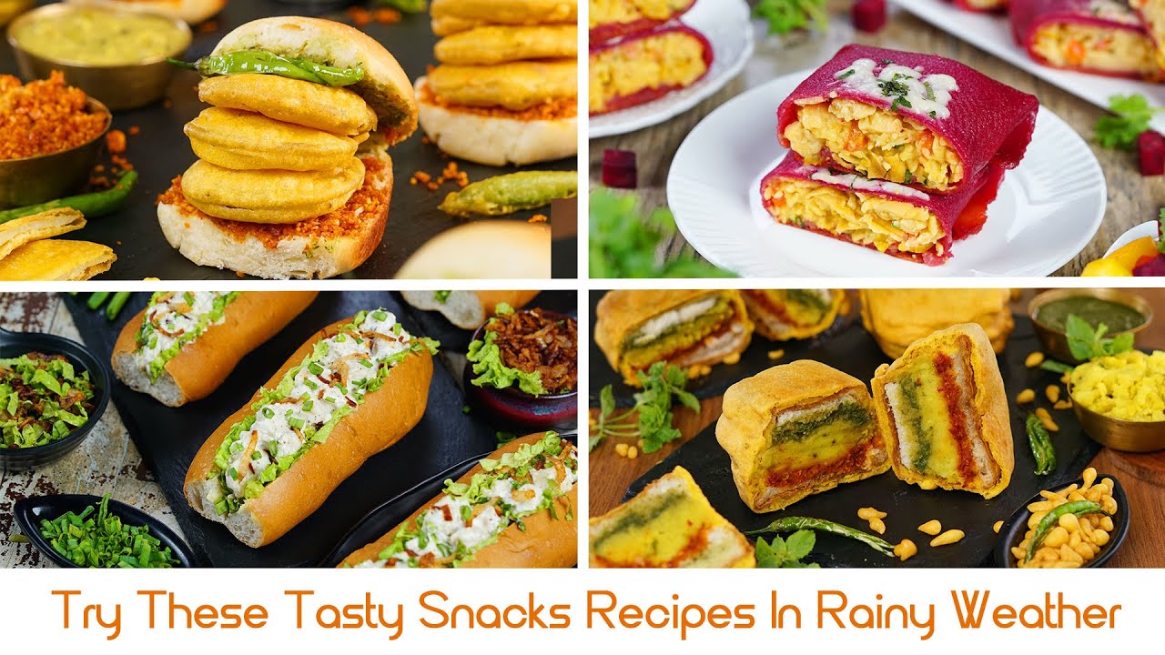 Try These Tasty Snacks Recipes In Rainy Weather - YouTube