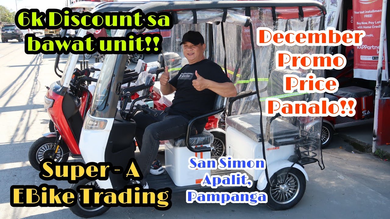 Mga Ebike--Limang Libong (5k) Diskwento Para sa Promo | Super-A Ebike ...