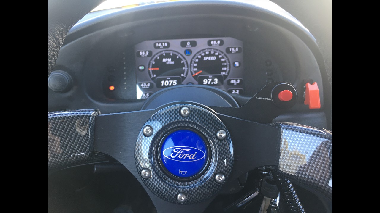 Tinker 10" Digital Dash, 95 Mustang - YouTube
