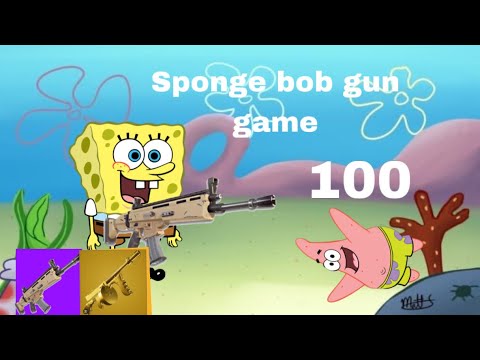 I got 30 kills on Sponge bob gun game in Fortnite - YouTube