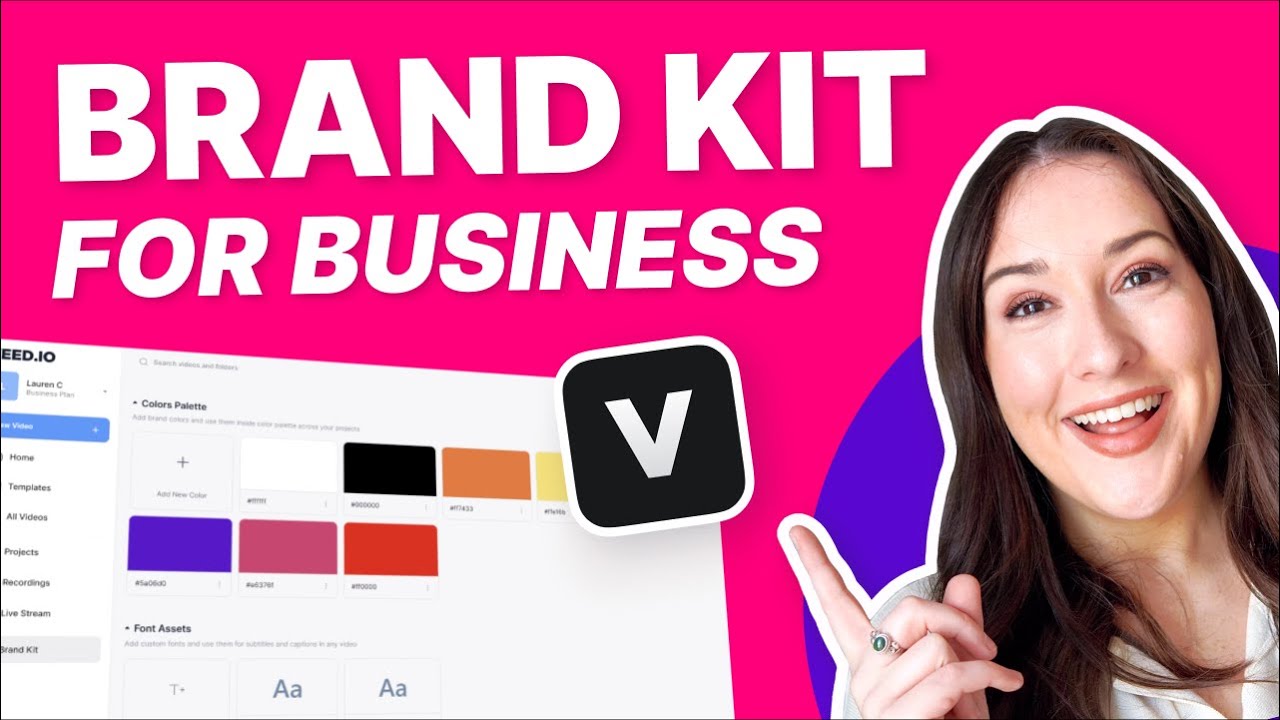How to use Brand Kit for Business Using VEED - YouTube