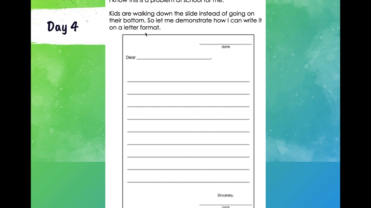Kindergarten Opinion Writing Session 7 (Lucy Calkins) - YouTube