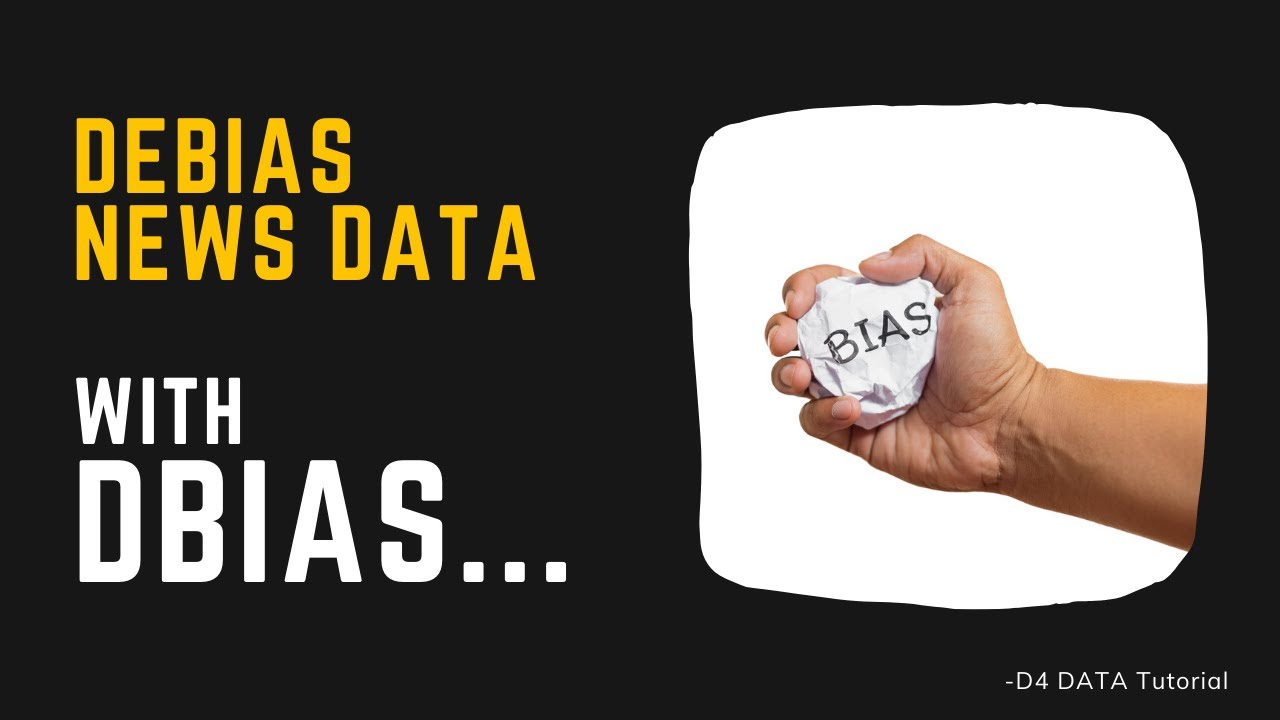 Debias News data with Dbias - YouTube
