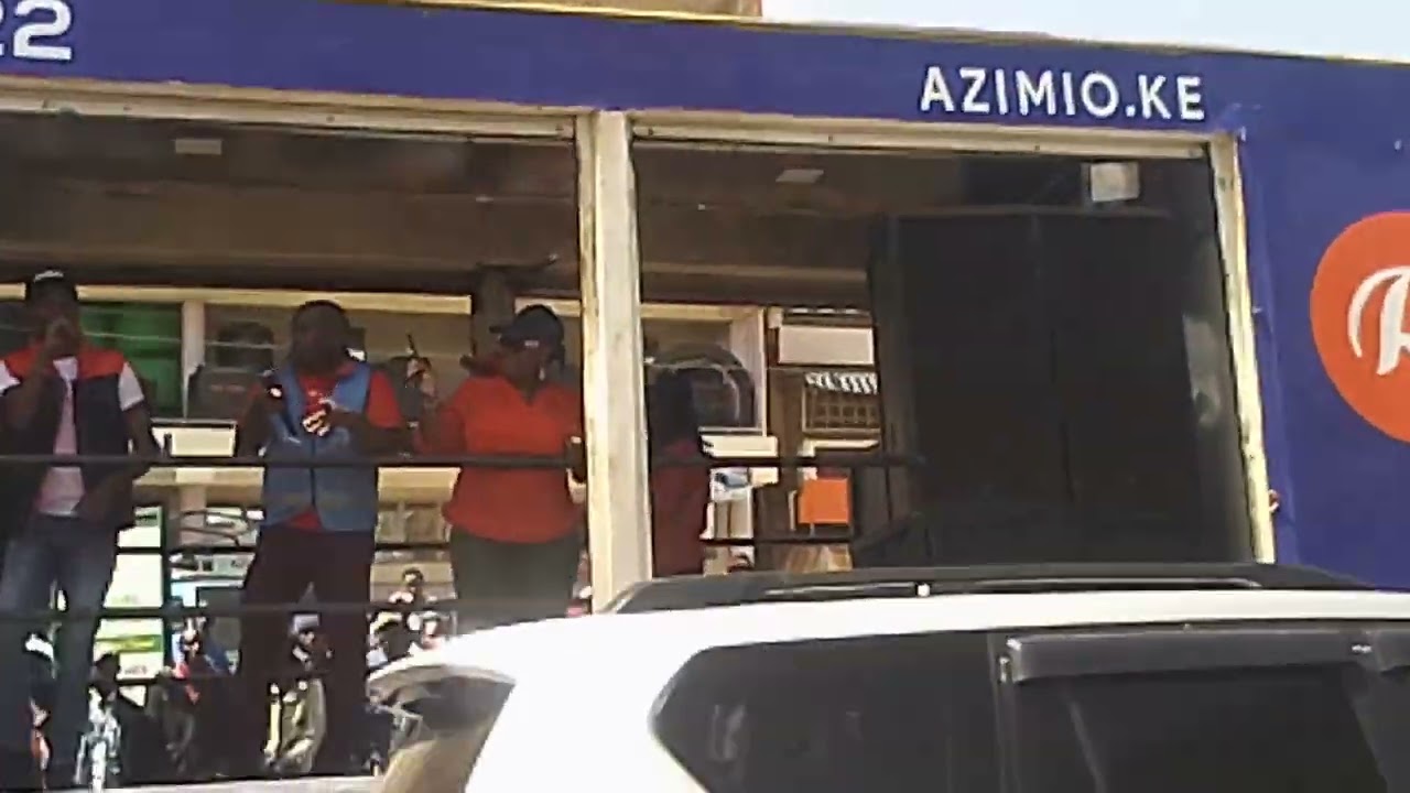 live performance by Samidoh in Azimio rally Nanyuki today.#@azimio ...