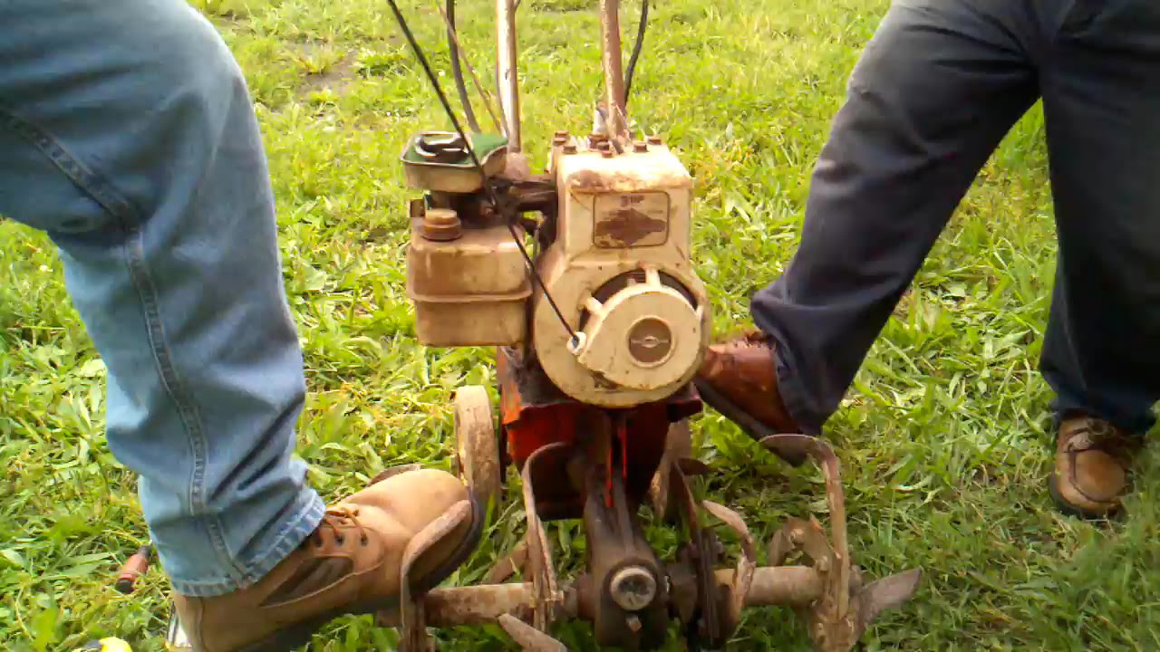1962 Simplicity Tiller for sale, still runs - YouTube