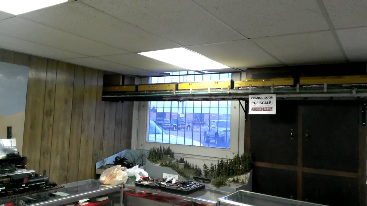 G scale train on new club layout. Pocatello ID - YouTube