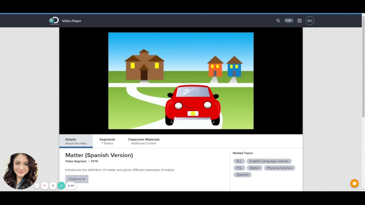 Matter Spanish Version Discovery Education - YouTube