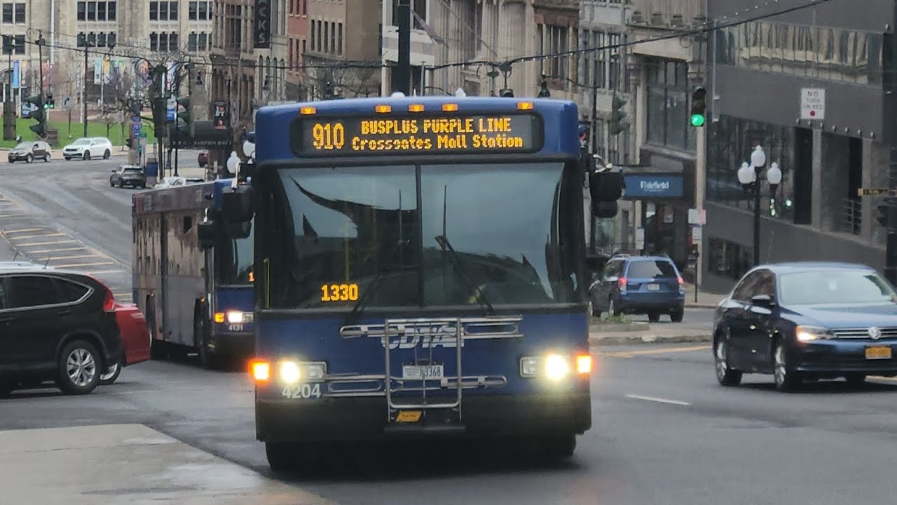 CDTA 2020 Gillig Low Floor 40' #4204 on Route 910 - YouTube