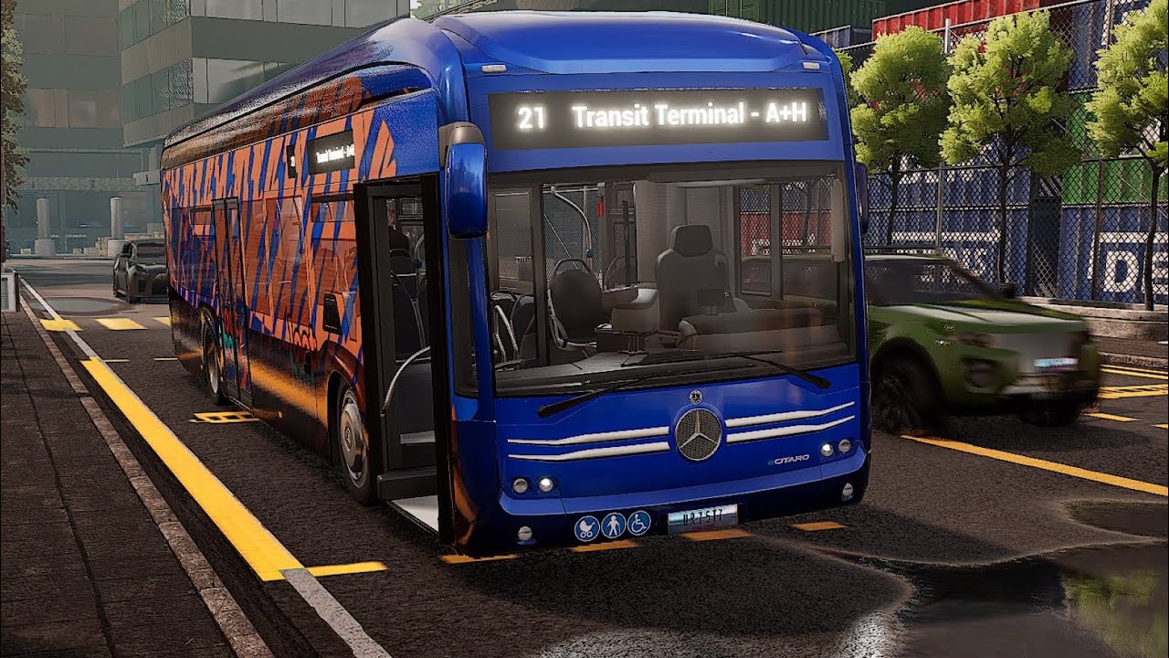 Bus simulator 21 Next Stop-route 21 Transit Terminal - A+H-Mercedes ...