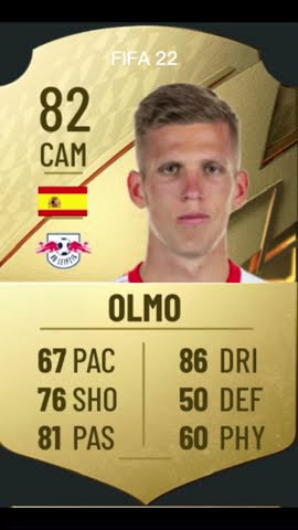 Every Dani Olmo fifa card #fypシ゚viral#fifa#footballer - YouTube