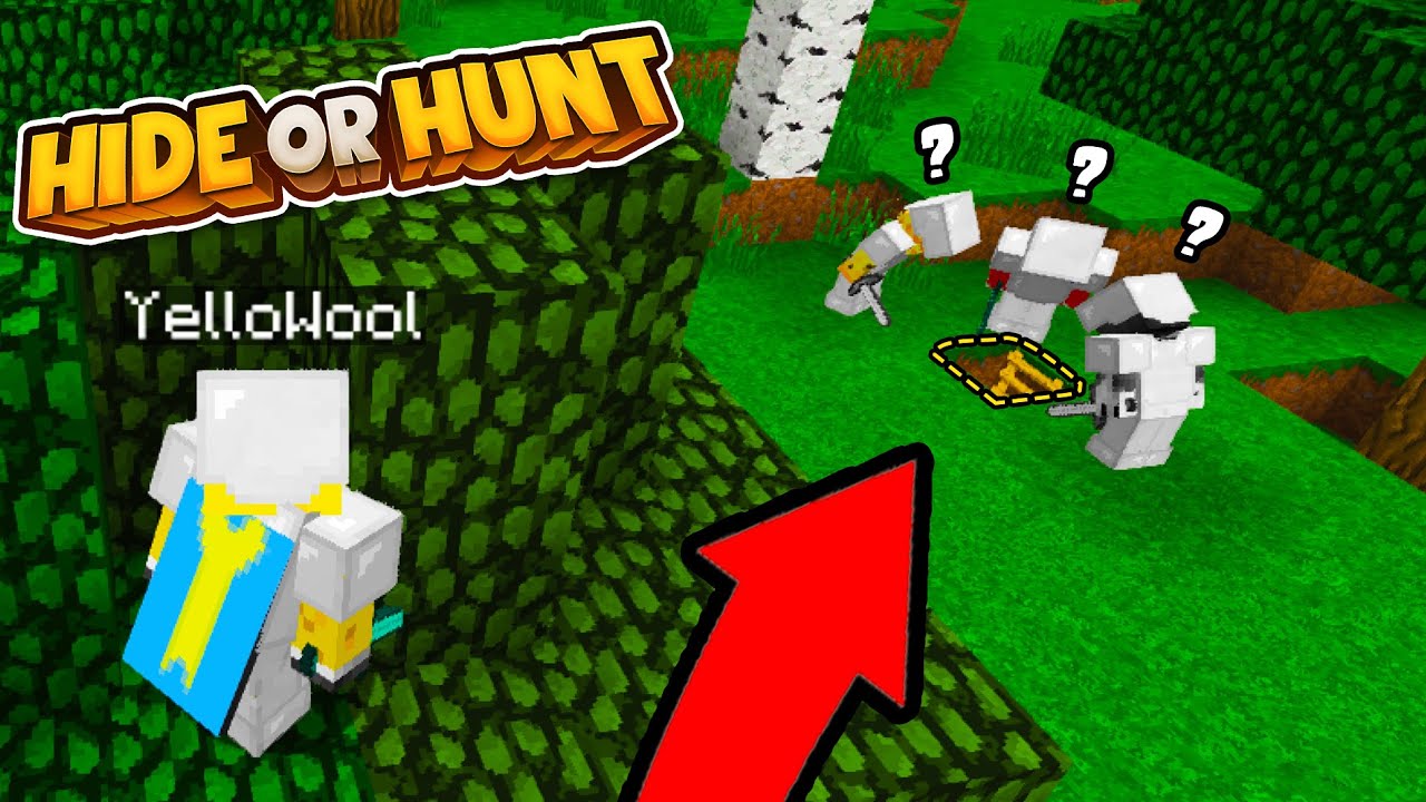 We followed ENEMY MINECRAFT PLAYERS to try to find their SECRET BASES ...