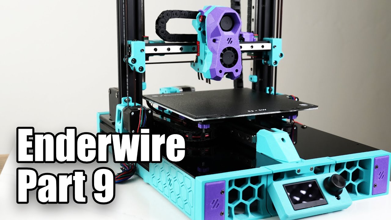 SIBOOR Enderwire Build Part 9: Electronics & First Boot - YouTube