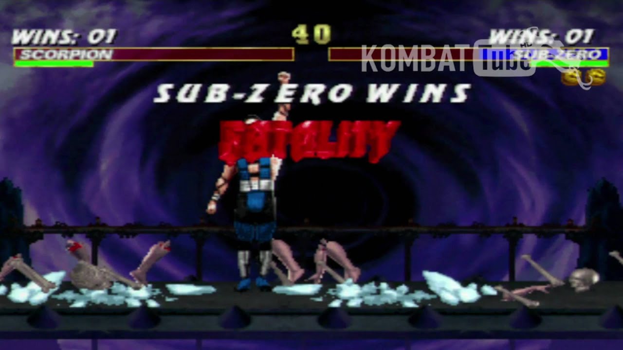 MK III Sub-Zero "Ice Rip" Fatality - YouTube