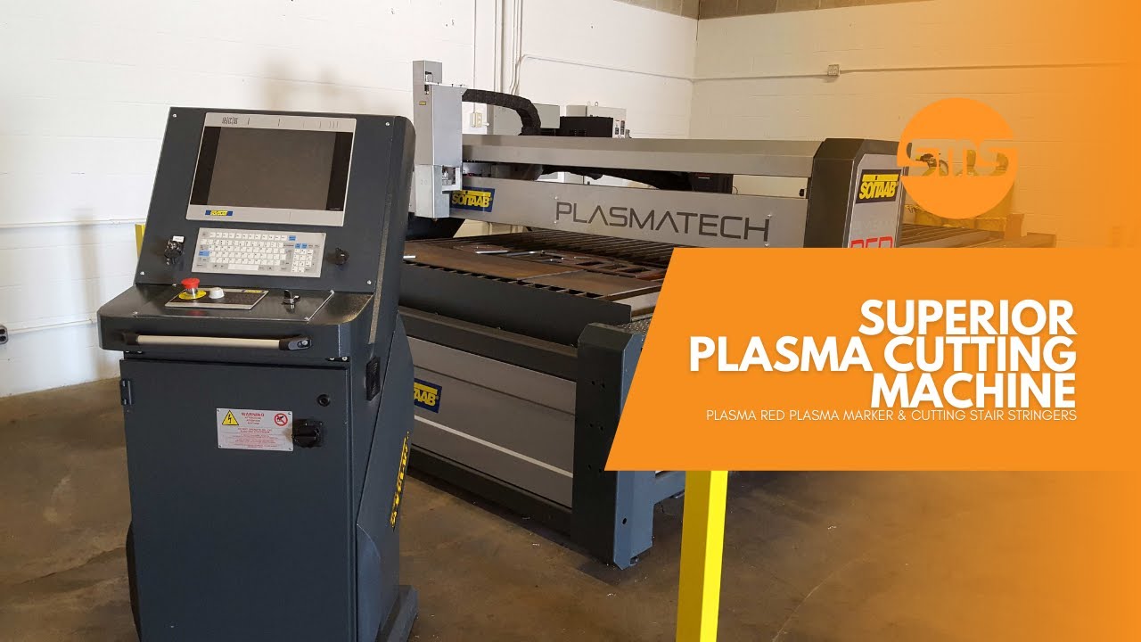 Superior Machinery Systems - Plasma Red Plasma Marker and Cutting Stair ...