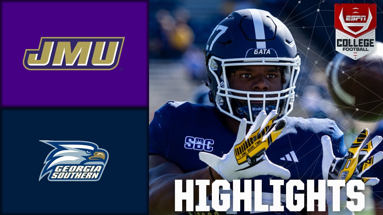 James Madison Dukes vs. Georgia Southern Eagles | Full Game Highlights ...