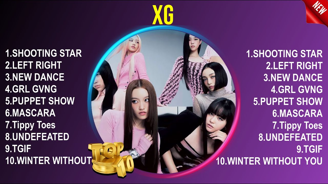 XG ベストヒッツ | The Best Songs Of XG | XG 有名曲Jpop メドレー 2024 - YouTube