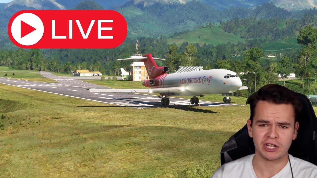 Usual Aerosucre 727 Flight (will overrun) - YouTube