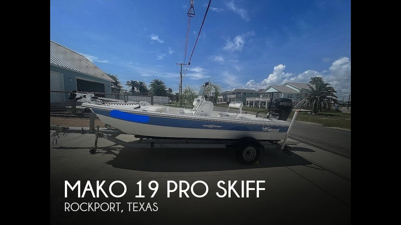 [SOLD] Used 2021 Mako 19 Pro Skiff in Rockport, Texas - YouTube