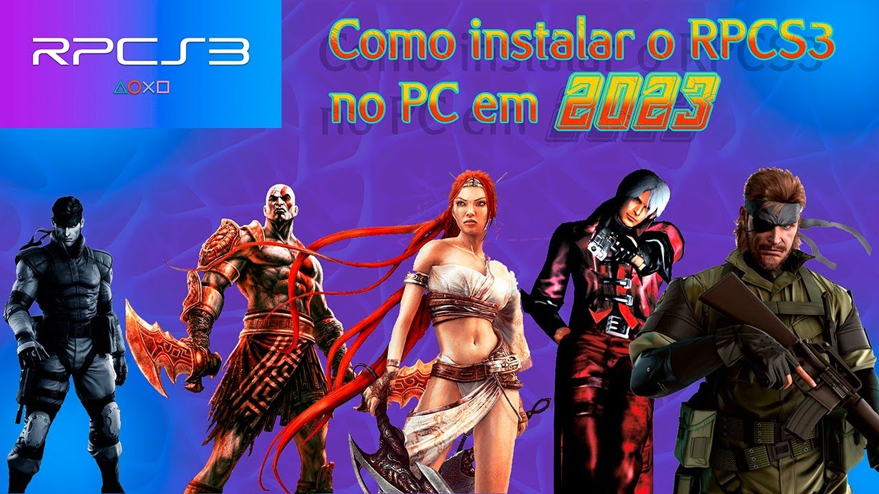 COMO INSTALAR O RPCS3 (EMULADOR DE PS3) NO PC EM 2023, ATUALIZADO ...