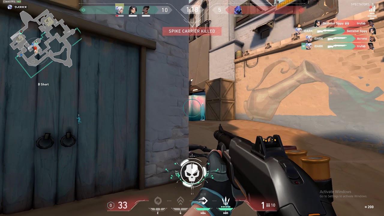 VALORANT SHOTY FLANK - YouTube