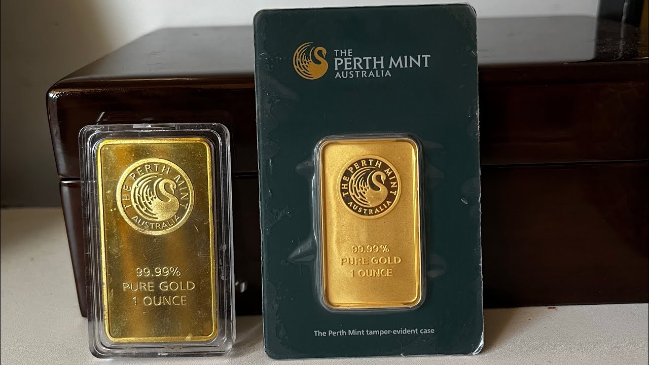 Gold Bullion Authentication | Real vs Replica! The Perth Mint: 1 Ounce ...