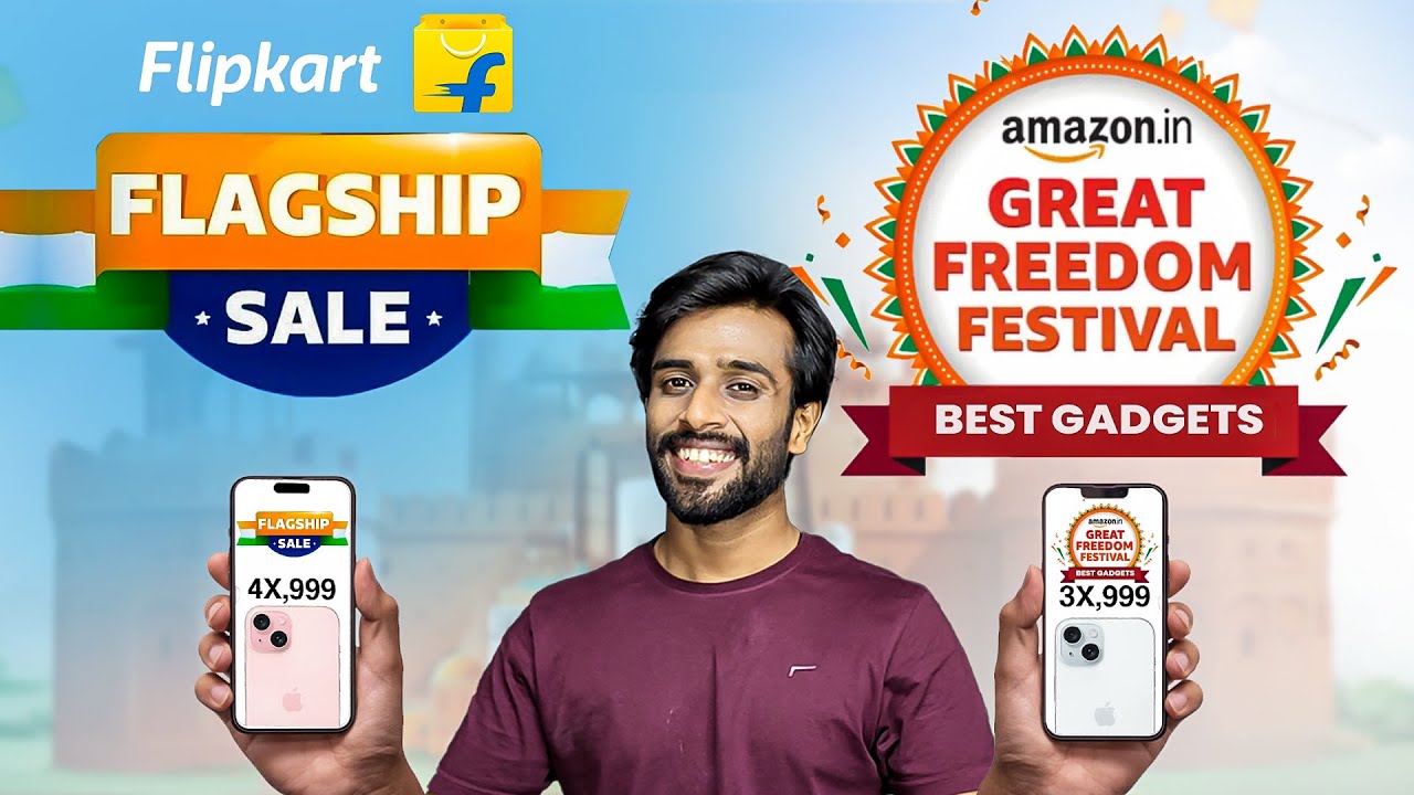 Amazon Freedom Festival & Flipkart Flagship Sale 2024 | iPhone 15 Sale ...
