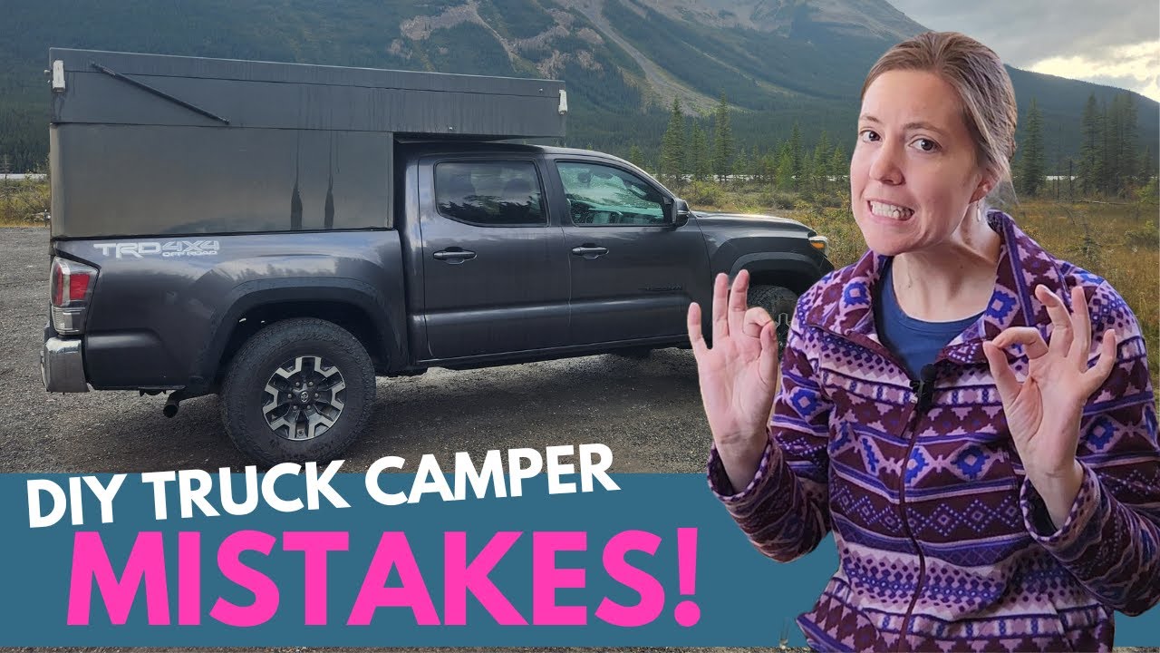Upgrading 6 of My DIY Truck Camper Build Failures - YouTube