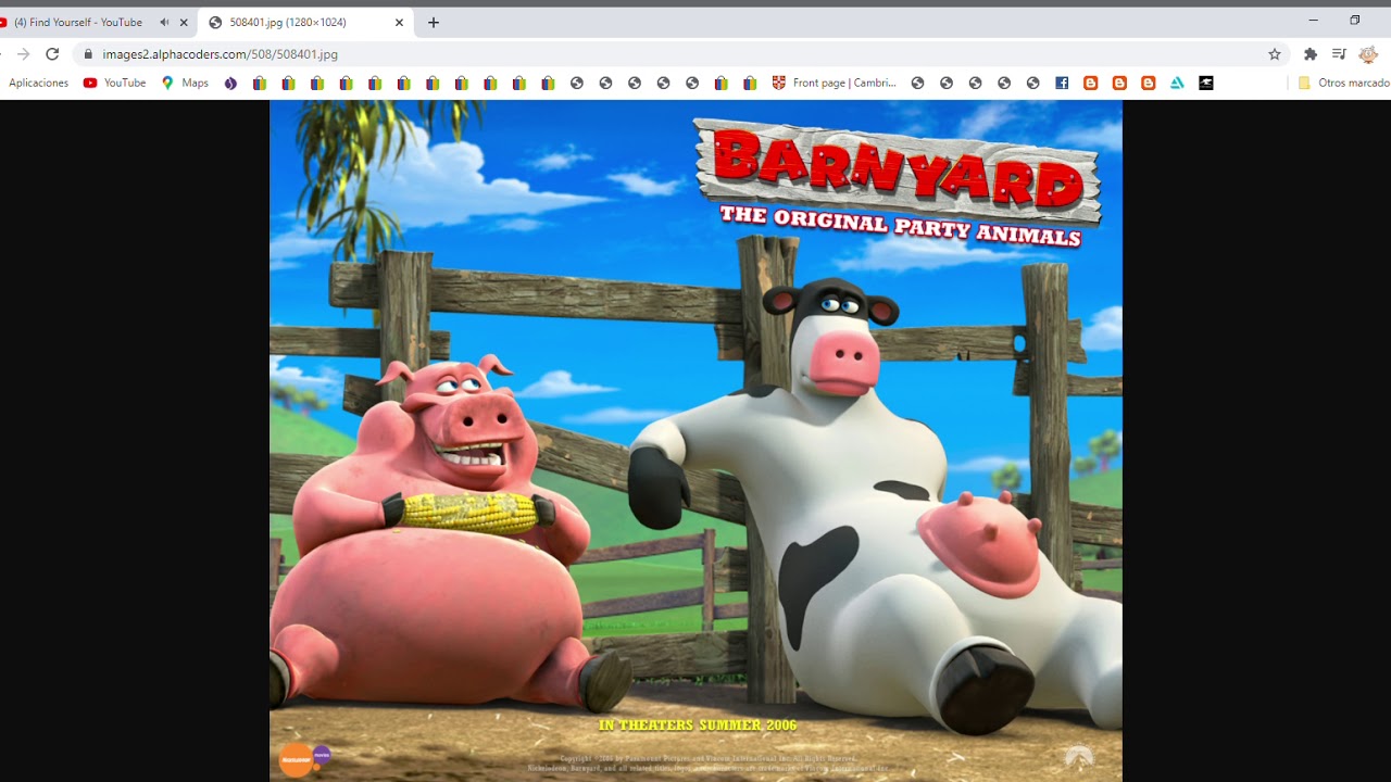 Barnyard e Original Party Animales Find Yourself From Cars - YouTube