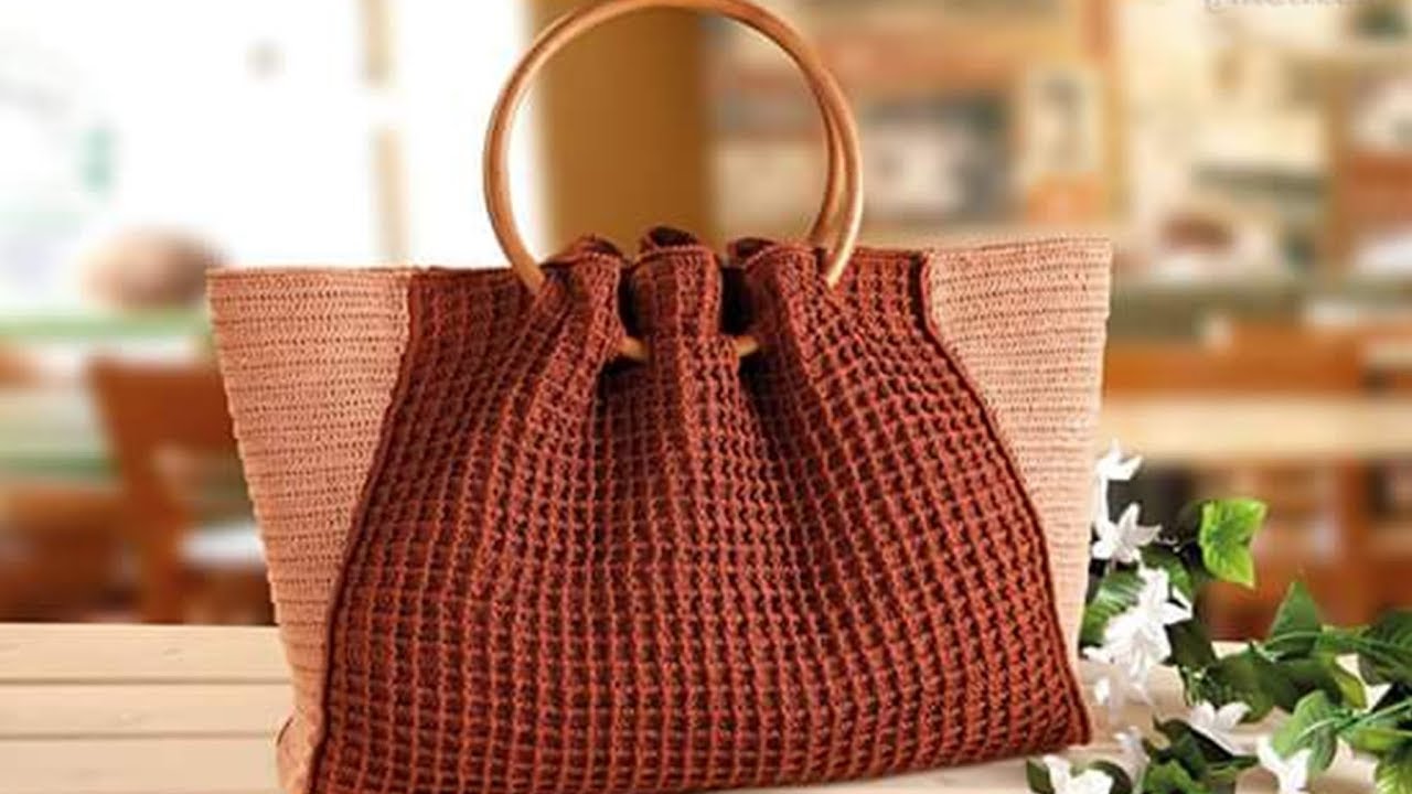 Carteras - Tejidas a Crochet - YouTube
