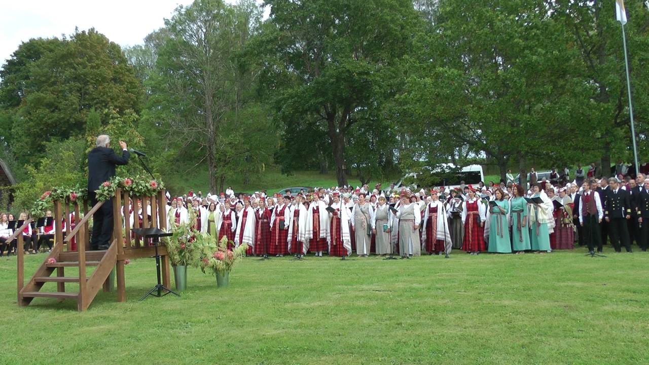 Jumja dziesma /mūzika – Ilona Rupaine, latgaliešu tautasdziesma/ - YouTube