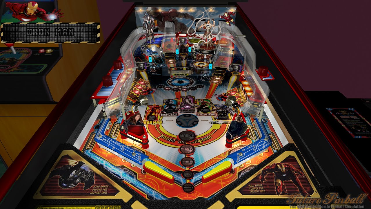 Future Pinball: Iron Man 2.0 Rapid Loader - YouTube