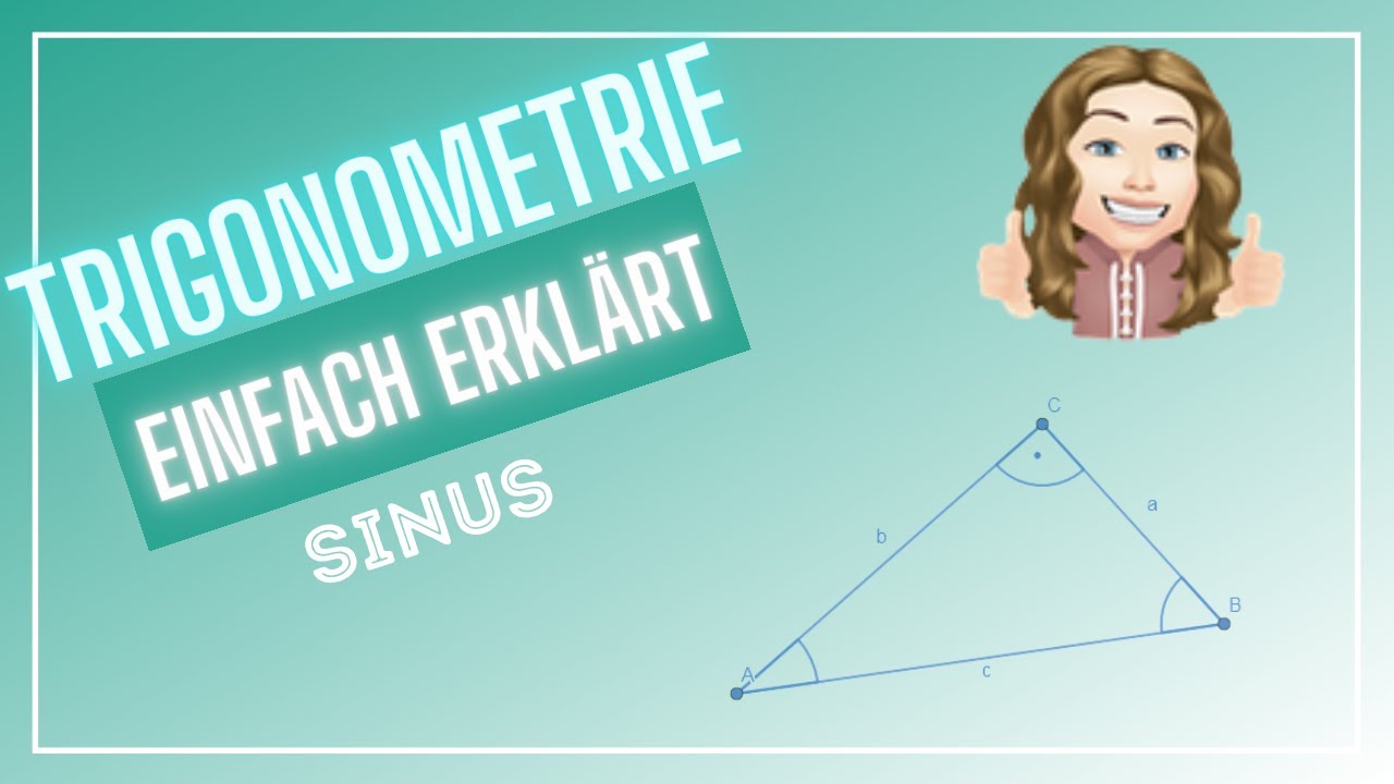 Sinus eines Winkels - Trigonometrie einfach erklärt - YouTube