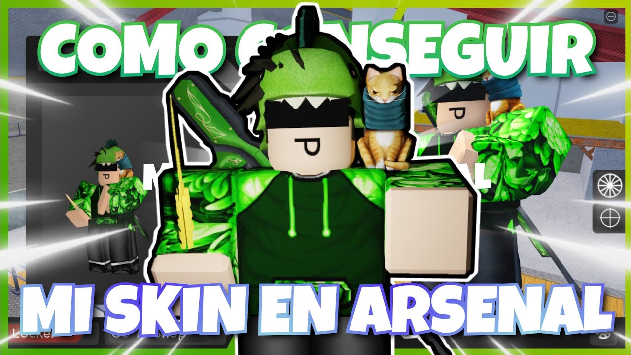 😎 ¡COMO CONSEGUIR MI SKIN EN ARSENAL SKIN GAME! (NUEVO CODIGO) 🤑 ...