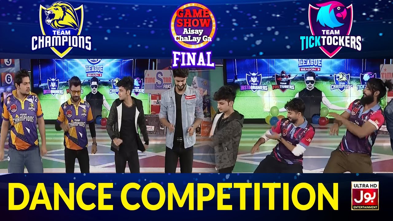 Dancing Competition In Game Show Aisay Chalay Ga League Season 3 ...