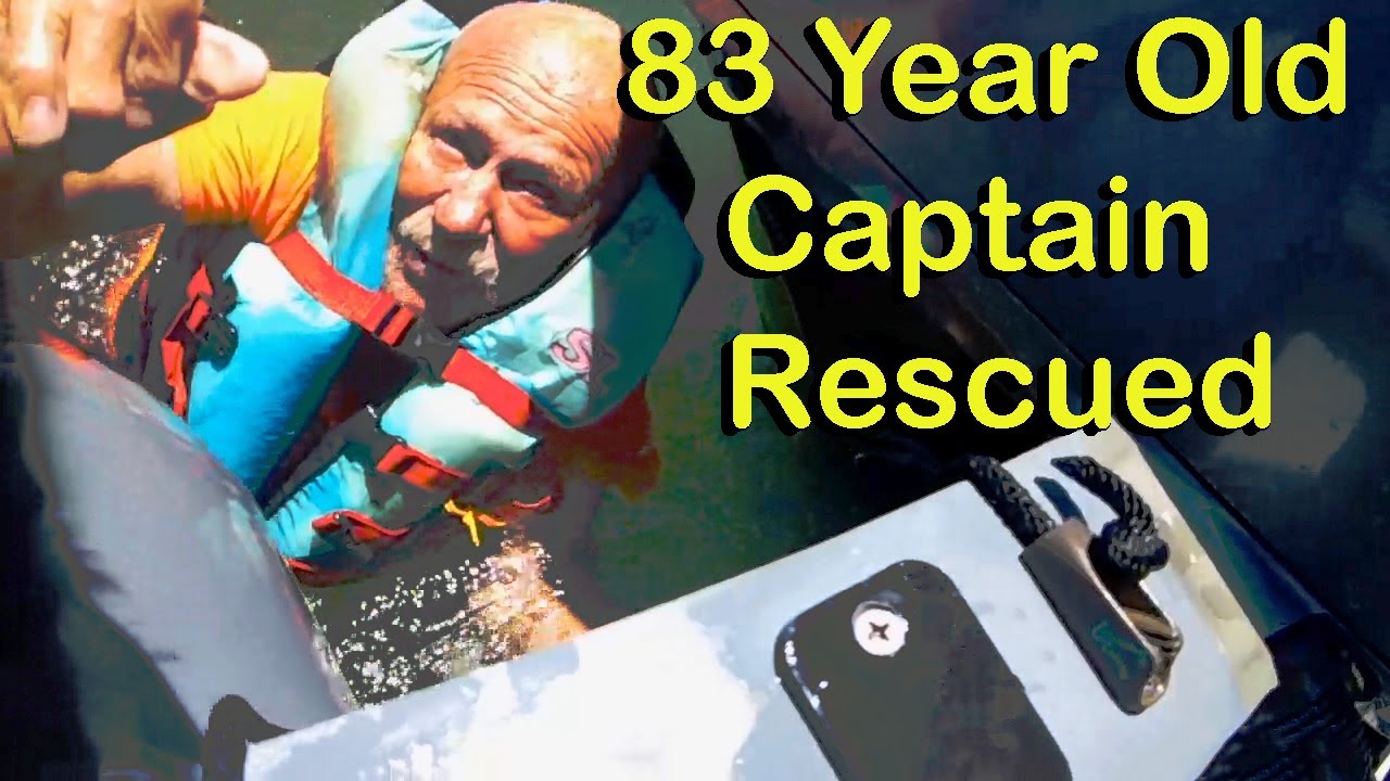 Dramatic At Sea Rescue Elderly Man - YouTube