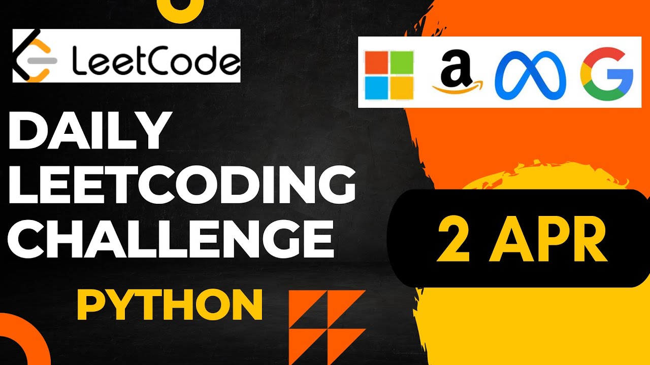 Daily Leetcode Challenge 2 April Python Maximum Value Of An
